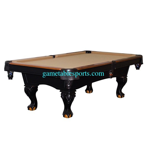 8FT Claw Legs Wooden Billiard Table , Modern Pool Table With All ...
