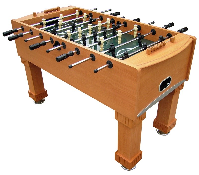 Adults Classic Sport Game Table 5 Feet Wooden Football Table With PVC ...