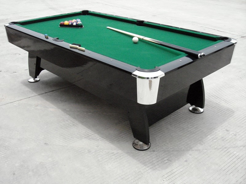 Deluxe 8FT Billiard Table For Adult , Modern Pool Table With Automatic ...
