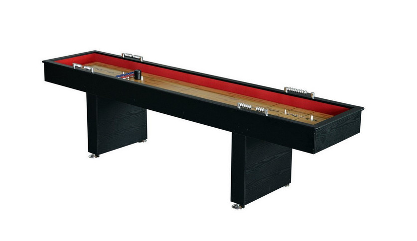 Professinal 9 Foot Shuffleboard Table , Wood Shuffleboard Table With ...